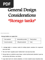 Tankfarm - Types, Design Considerations, Plot Plan Arrangement, Dyke ...