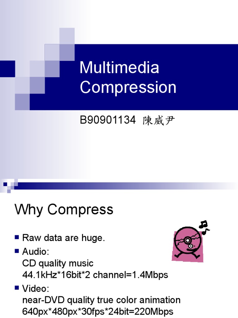 Multimedia Compression | PDF | Data Compression | Video