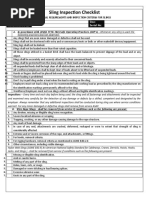 Safety - 14!0!13-Wire Rope Inspection Checklist | PDF