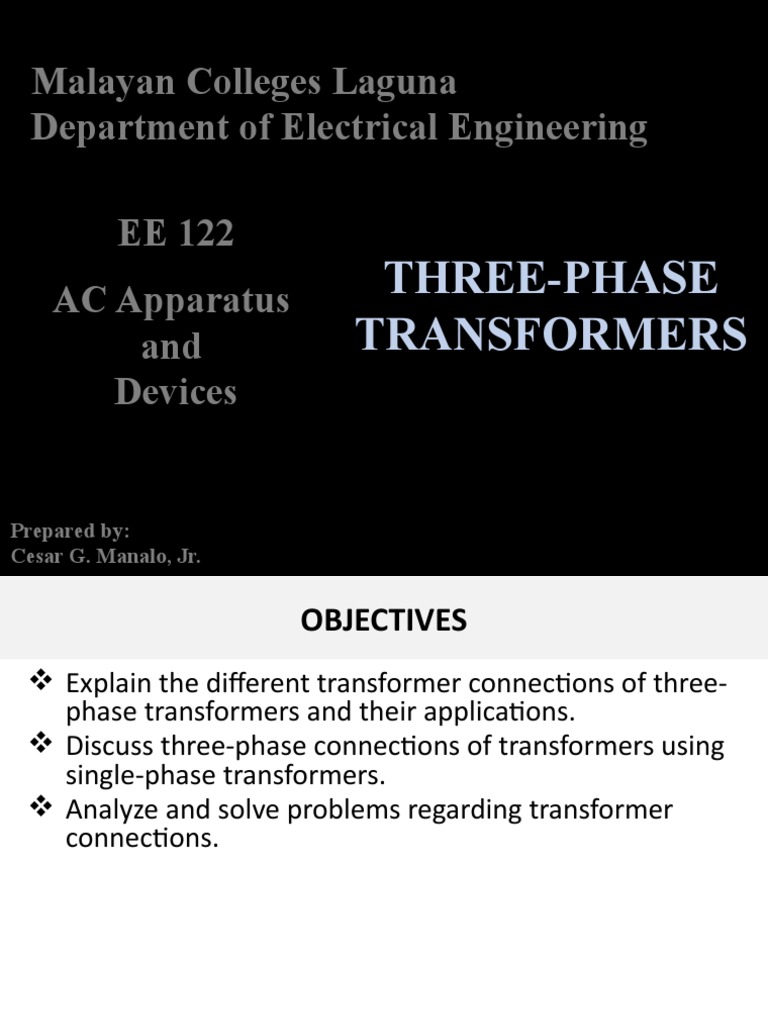 Three-Phase Transformer Connections: Analyzing Wye-Wye, Wye-Delta ...