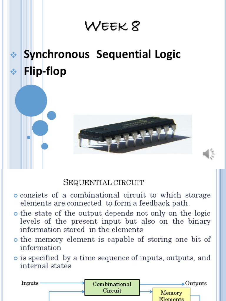 Synchronous Sequential Circuit - Part 1 | PDF | Computing | Teaching ...