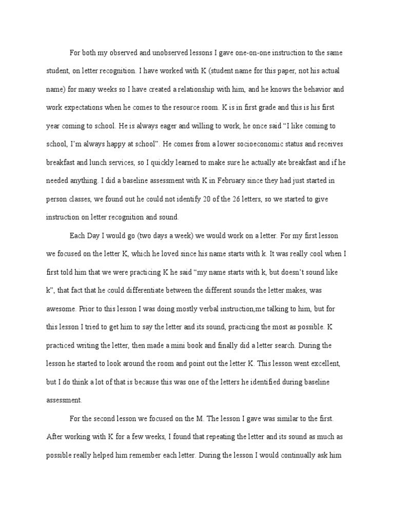 Sped Reflection Paper | PDF | Special Education | Applied Psychology