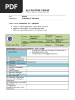 Lesson Notes ICT FORM 2 LESSON 1 | PDF
