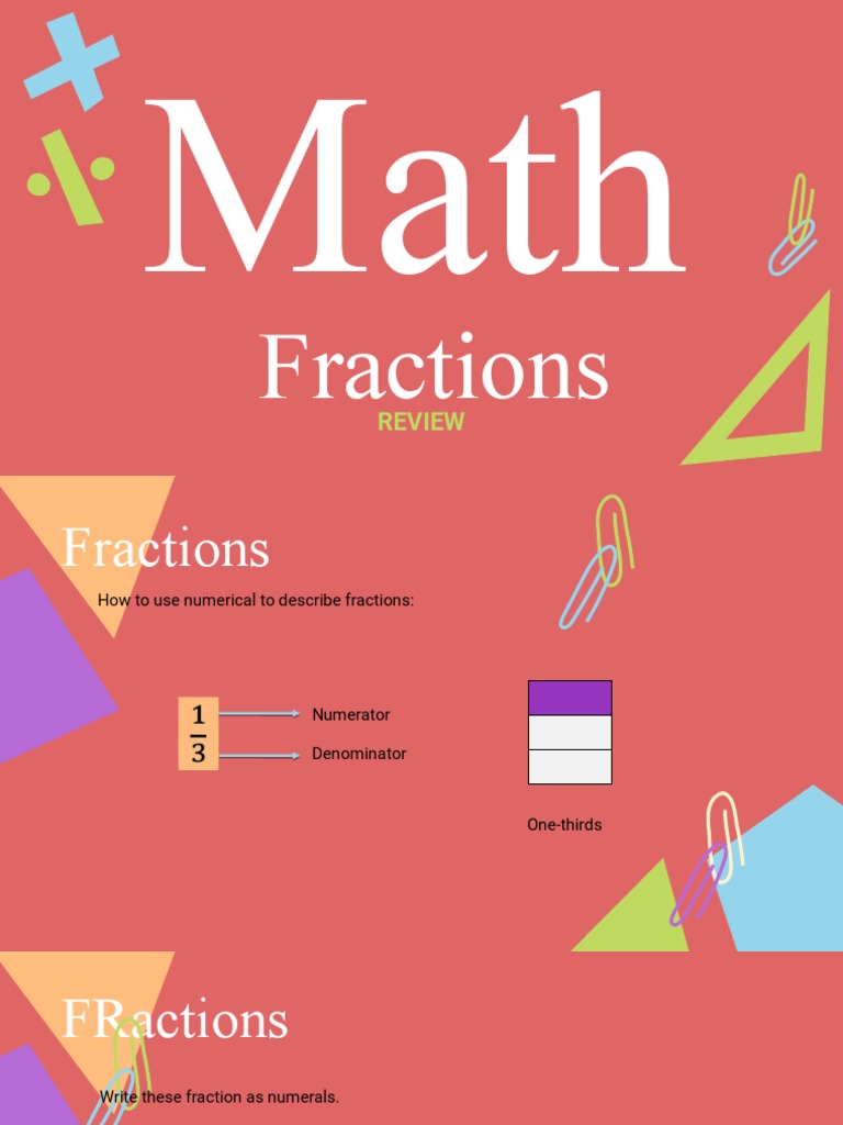 Mastering the Fundamentals of Fractions: A Comprehensive Guide to ...