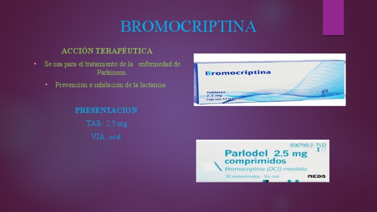 BROMOCRIPTINA | PDF