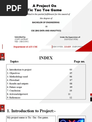 Tic Tac Toe Powerpoint Template