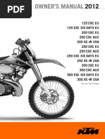 KTM Motorcycle Error Codes List | PDF | Throttle | Ignition System