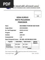 Contoh Template Tugasan Ipg | PDF