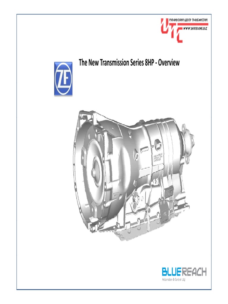 The New Transmission Series 8HP Overview | PDF | Transmission ...