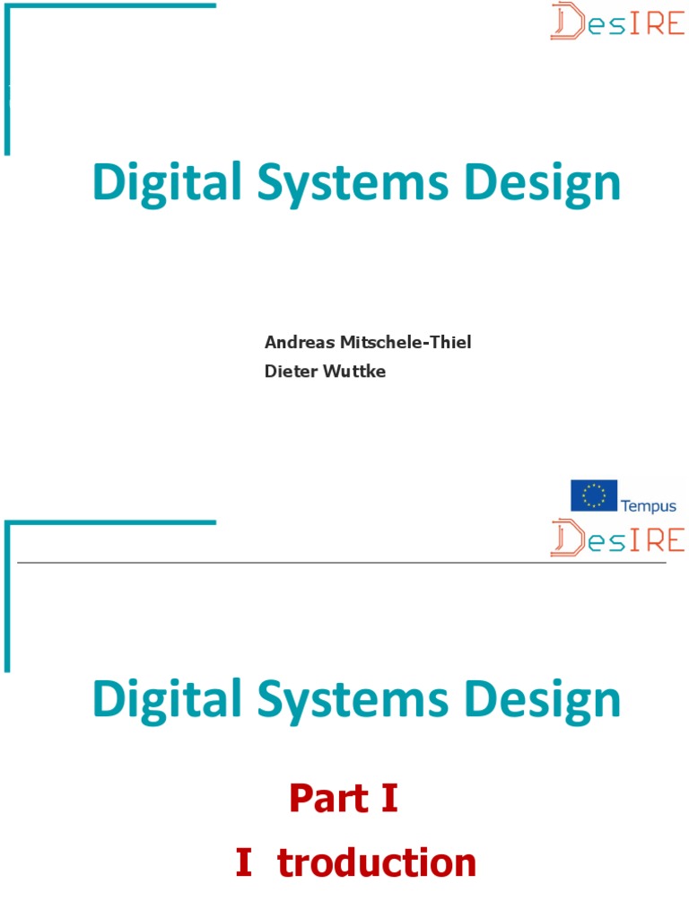 Digital Systems Design | PDF | Feasibility Study | Verification And ...
