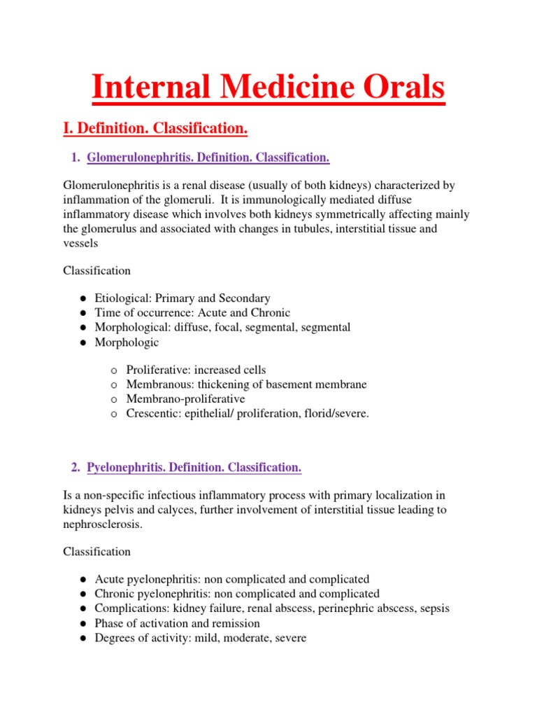 Internal Medicine Orals E&a Academia (Exclusive) | PDF | Atrium (Heart ...