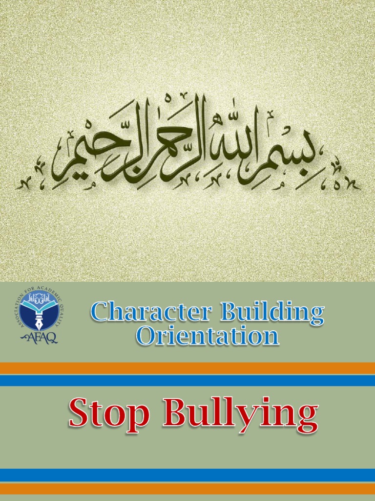 Stop Bullying | PDF | Bullying | Human Nature