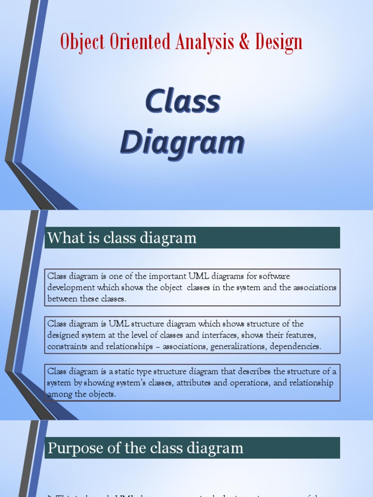 Class Diagrams Ppt5 Pdf Class Computer Programming Inheritance Object Oriented Programming
