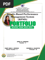 IPCRF PORTFOLIO - Docx Cover Pages | PDF