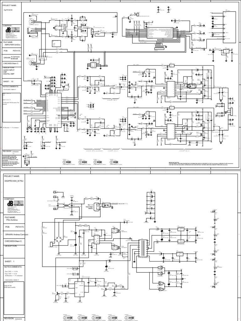 Db-Technologies Digipro600b SCH | PDF | Teaching Mathematics | Nature