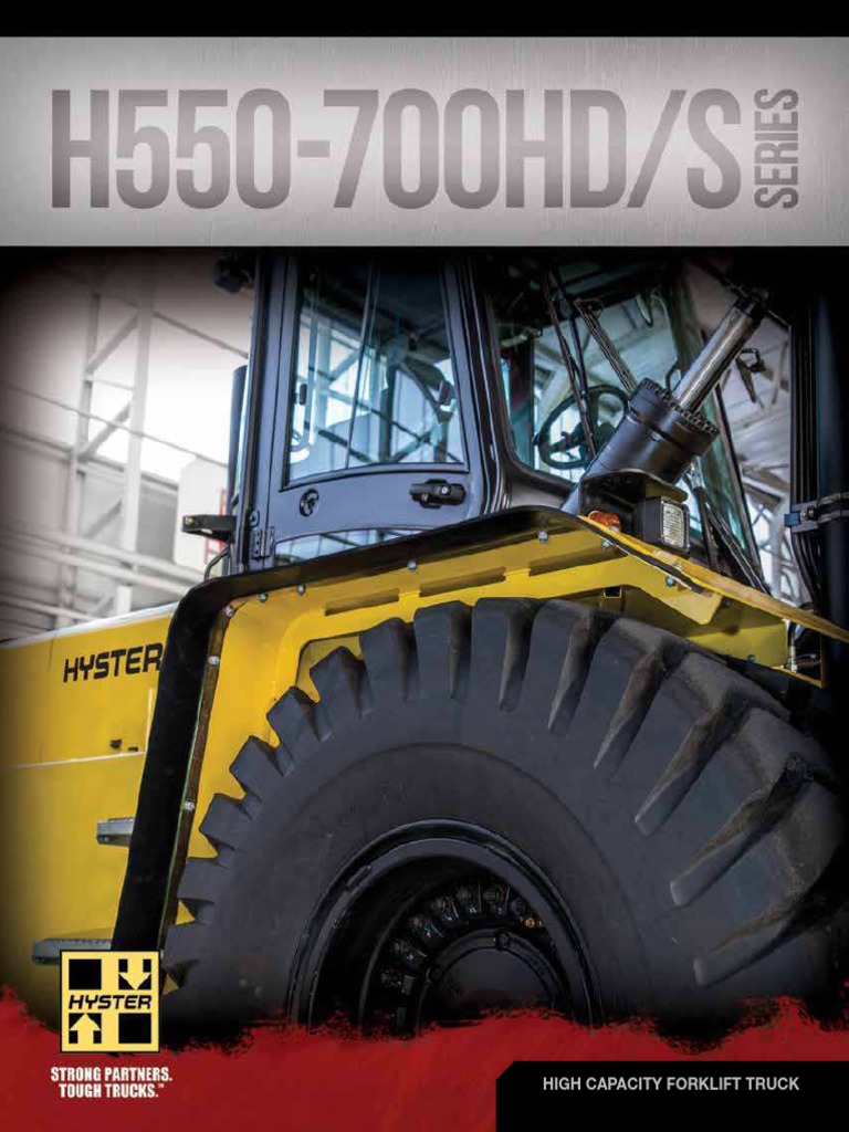 Hyster Lift Trucks Spec hd500 700 | PDF | Truck | Transmission (Mechanics)
