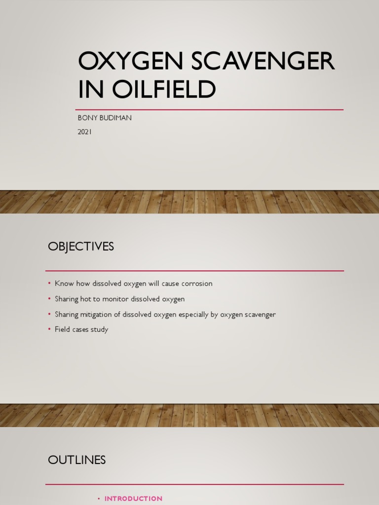 Oilfield Oxygen Scavenger Guide | PDF | Corrosion | Oxygen
