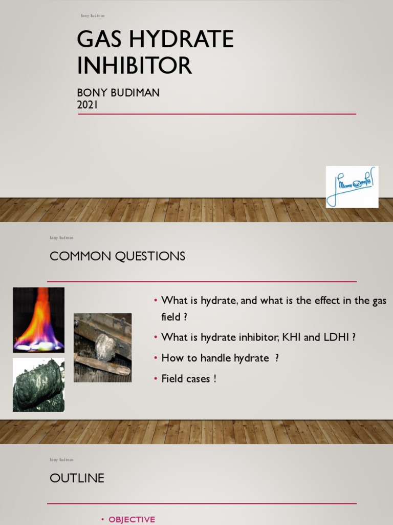 Hydrate Inhibitor in Oil and Gas Field | PDF | Methanol | Water