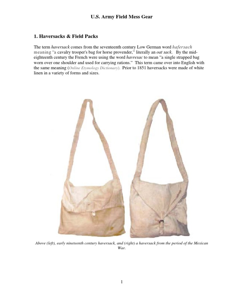 US Army Field Mess Gear (Upd Jul09) | PDF | Nature