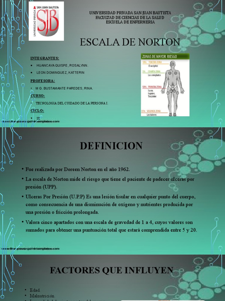 Escala de Norton | PDF