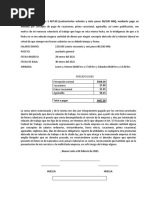 Escrito Solicitando Aguinaldo | PDF