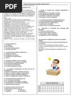 Evaluación Diagnóstica. Cuarto Grado | PDF | México | Agitación