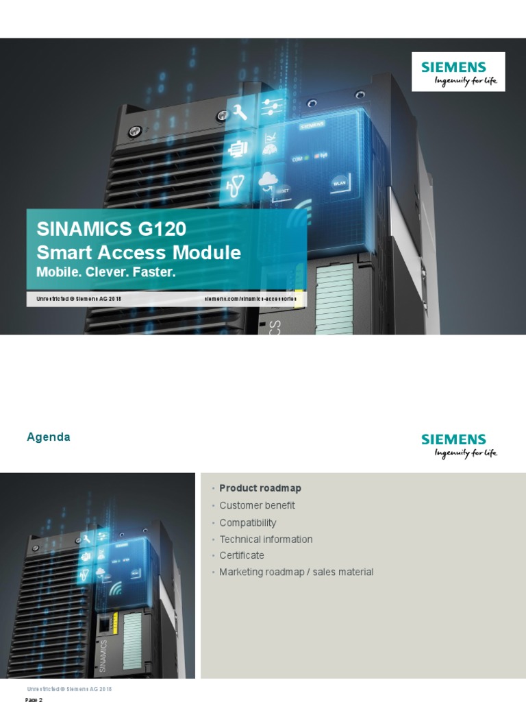 Sinamics G120 Smart Access | PDF | Web Application | Parameter ...