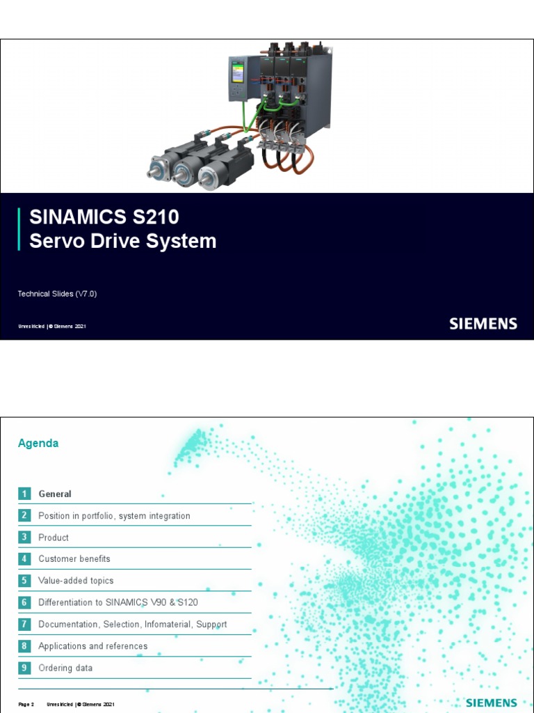 SINAMICS S210 Servo Drive System TechSlides 2021-05-05 en | PDF ...