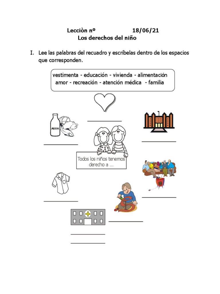 Derechos Del Niño | PDF