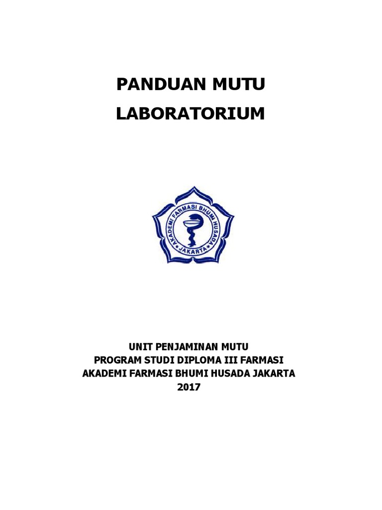 Panduan Mutu Laboratorium | PDF
