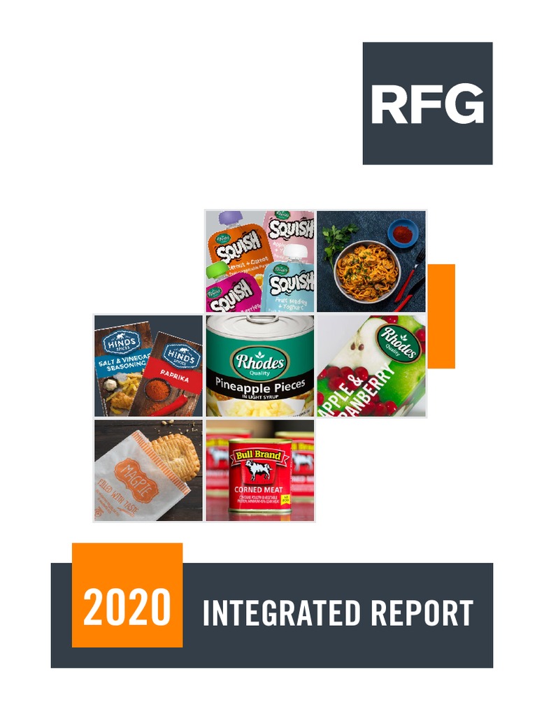 RFG Integrated Report 2020 | PDF | Brand | Financial Statement