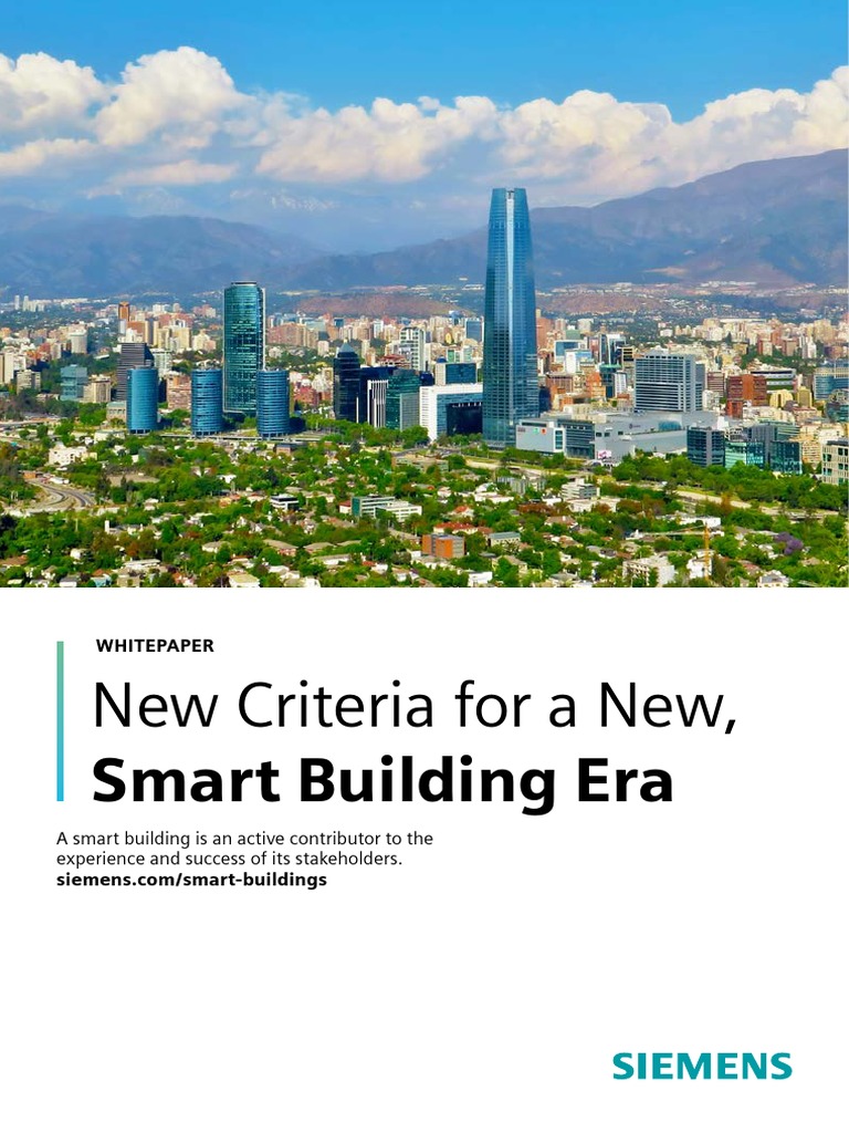 Siemens Siemens Smart Building Whitepaper | PDF | Internet Of Things ...