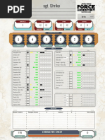 Grim Hollow Character Sheet | PDF | Role Playing Games | Gaming