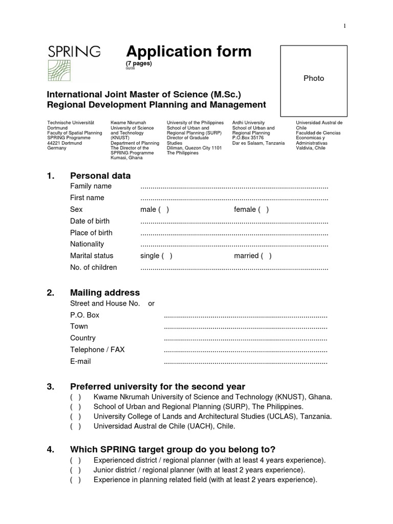 Appication Form | PDF | Notary Public | Further Education