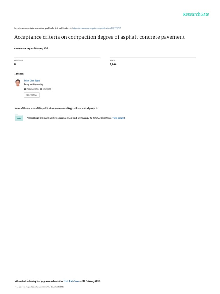 AASHTO T230 Compactación Núcleos | PDF | Road Surface | Engineering ...