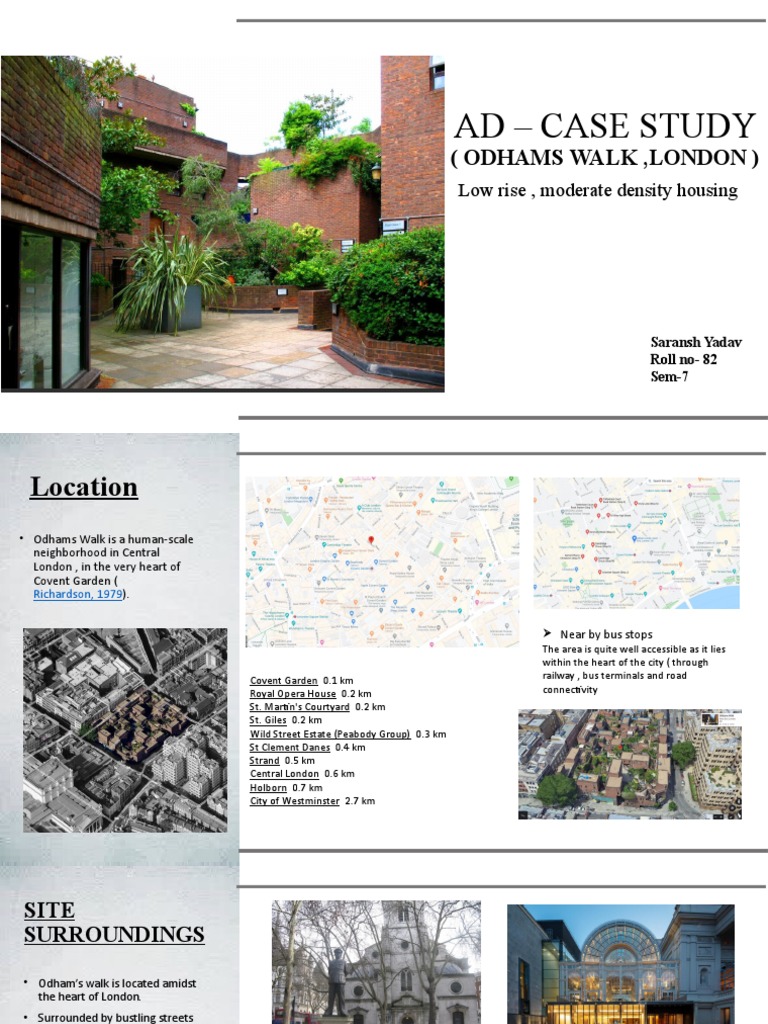 Odham's Walk Case Study | PDF | Roof | London