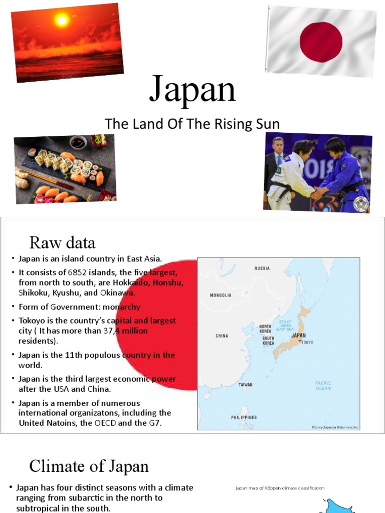Japan: The Land of The Rising Sun | PDF | Japan | Nature