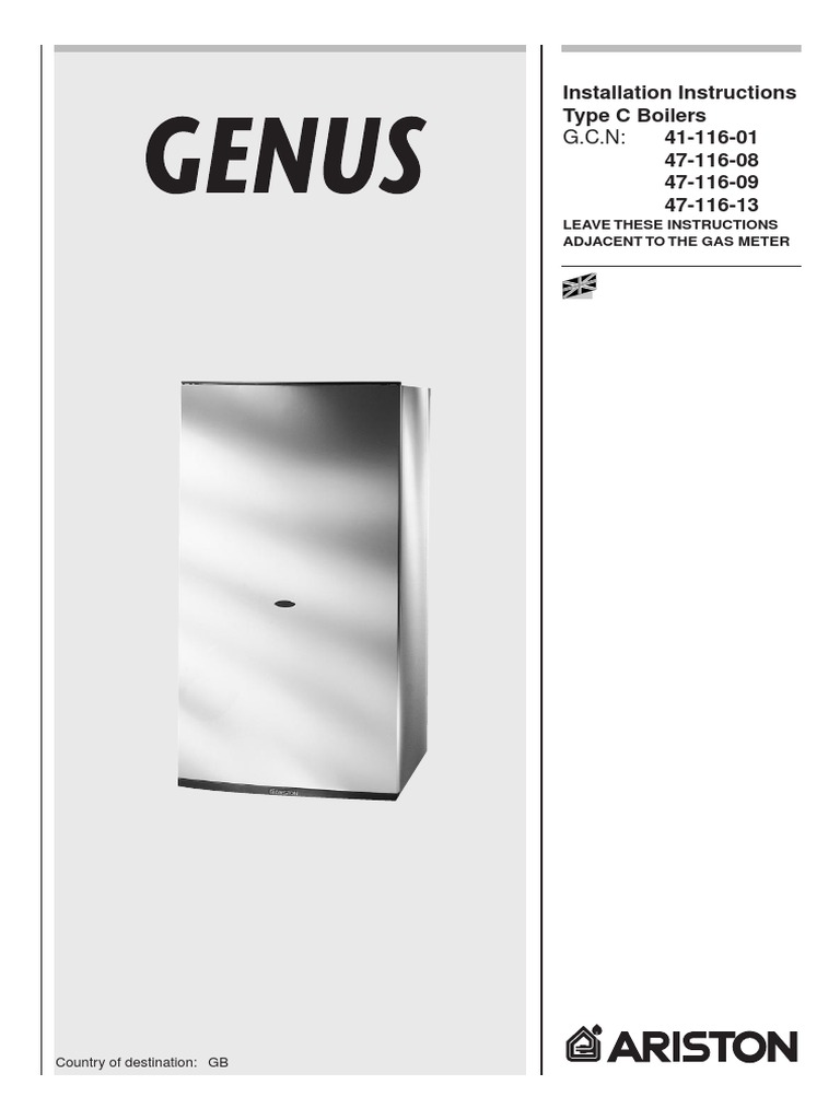 Ariston Genus 23-27-30 MFFI - 27RFFi | PDF | Water Heating | Ac Power ...