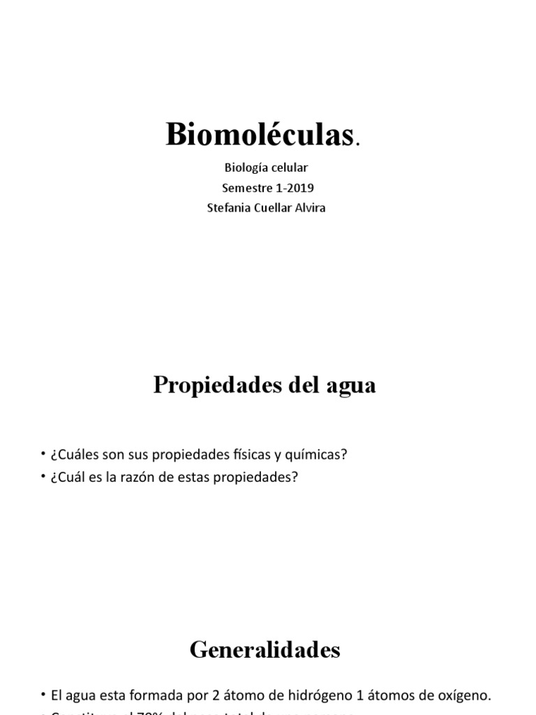 Propiedades Del Agua | PDF | Propiedades del agua | Polaridad química