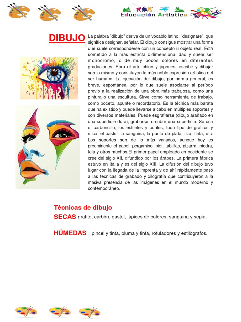Definicion Del Dibujo | PDF | Lápiz | Dibujo