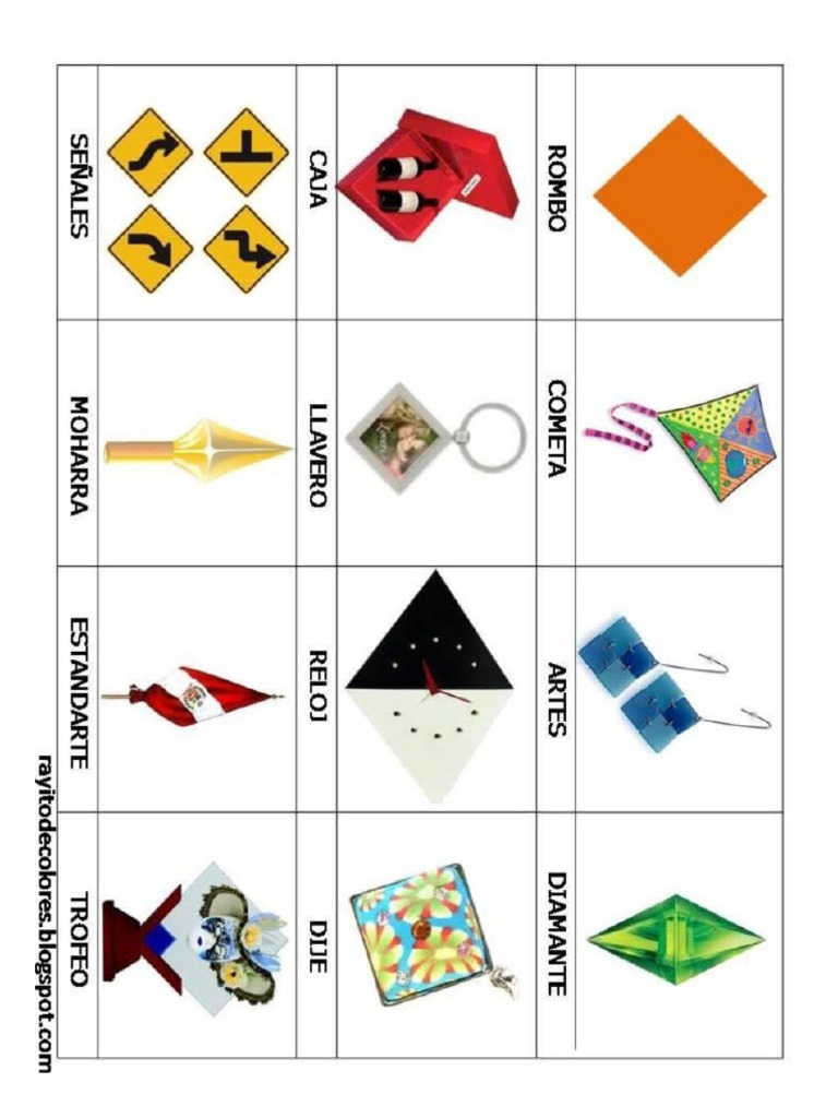 Formas Estrellas y Rombo | PDF