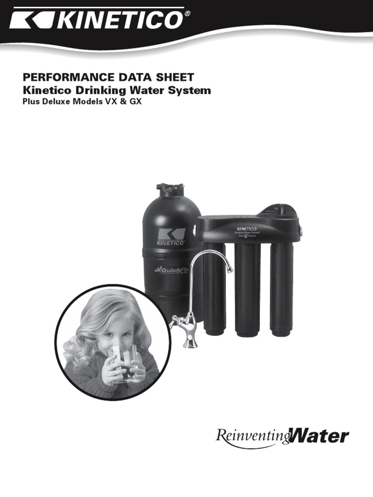 (Kinetico) GX VXPlusDeluxePDS | PDF | Arsenic | Chemical Compounds