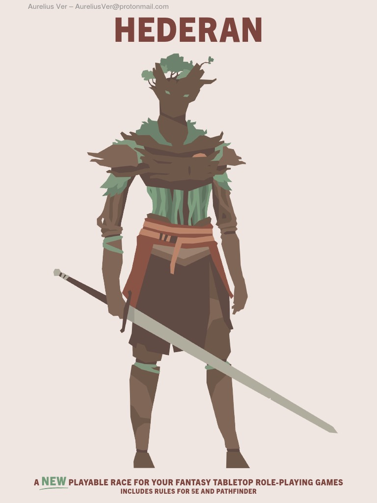 A Playable Race For Your Fantasy Tabletop Role-Playing Games | PDF ...