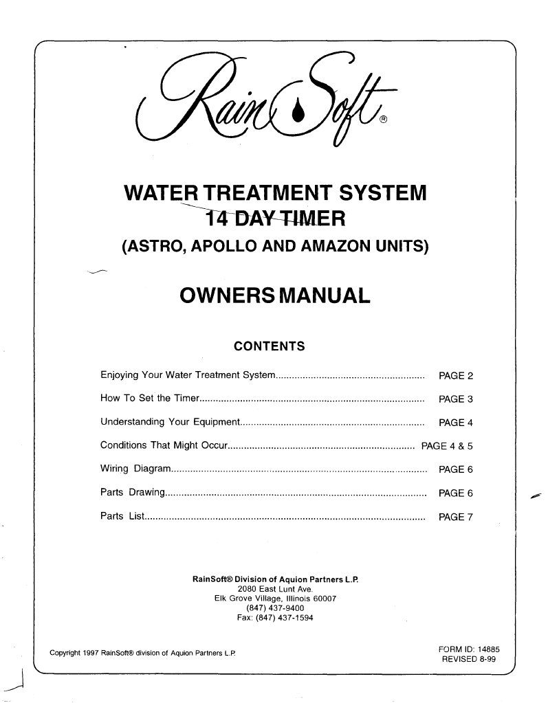 Rainsoft Am 744 | Download Free PDF | Water Heating | Tap (Valve)