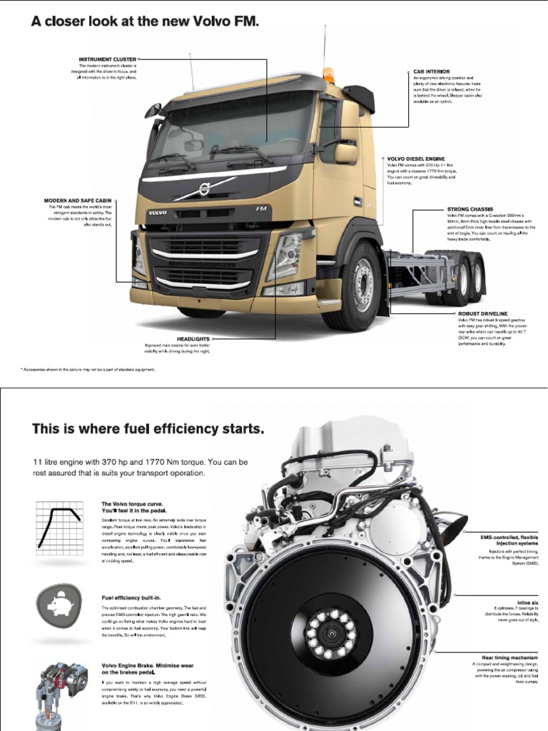 Volvo FM 6x4 Tractor | PDF