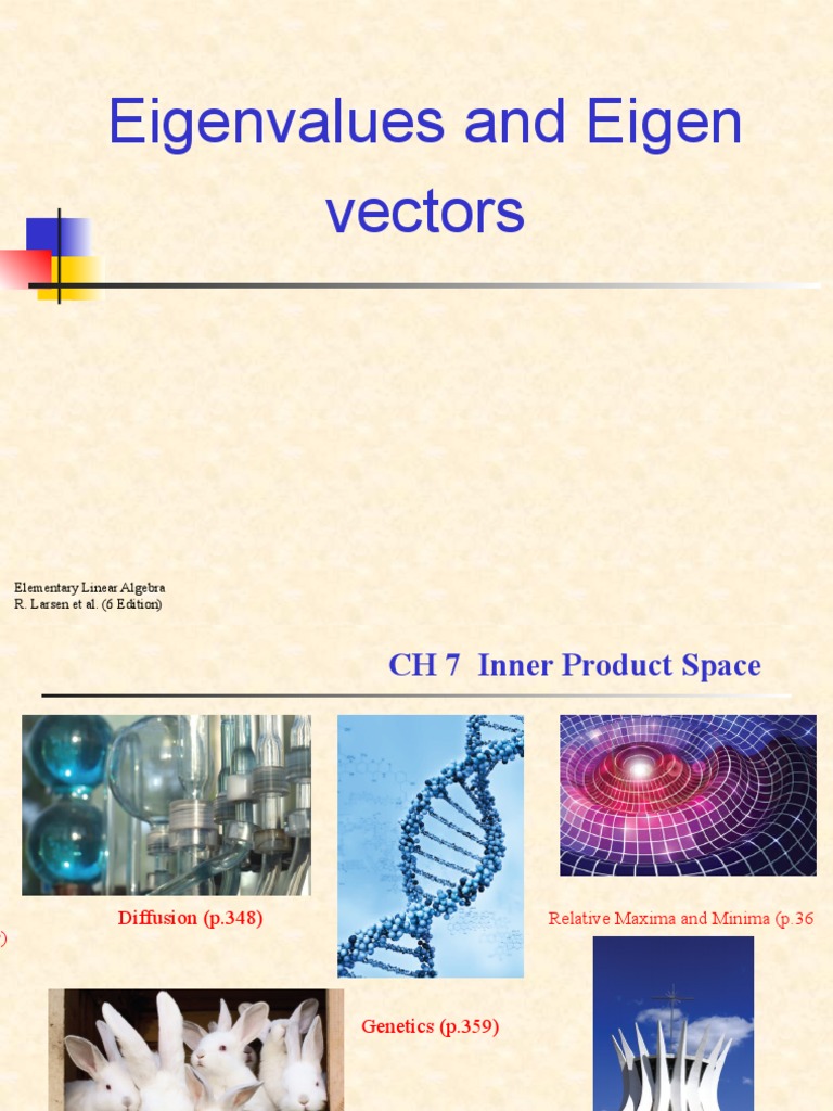 Understanding Eigenvalues and Eigenvectors | PDF | Eigenvalues And Eigenvectors | Linear Algebra