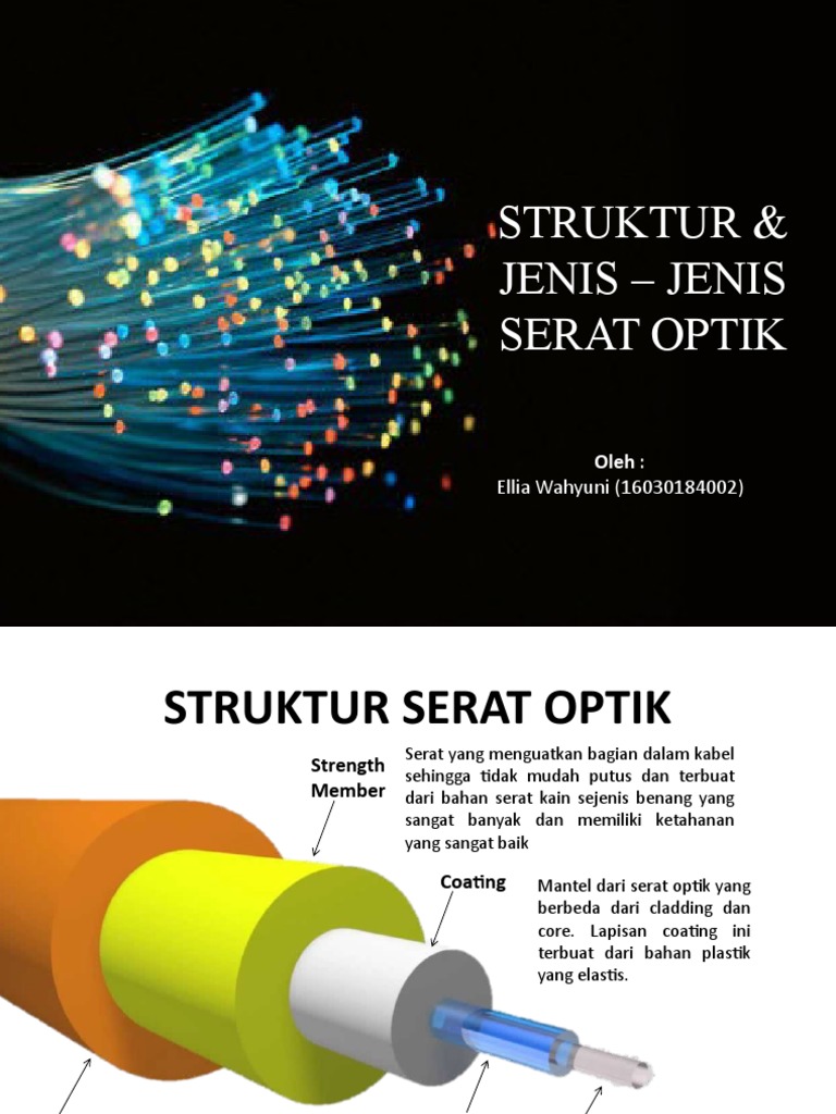 Struktur Dan Jenis-Jenis Serat Optik | PDF