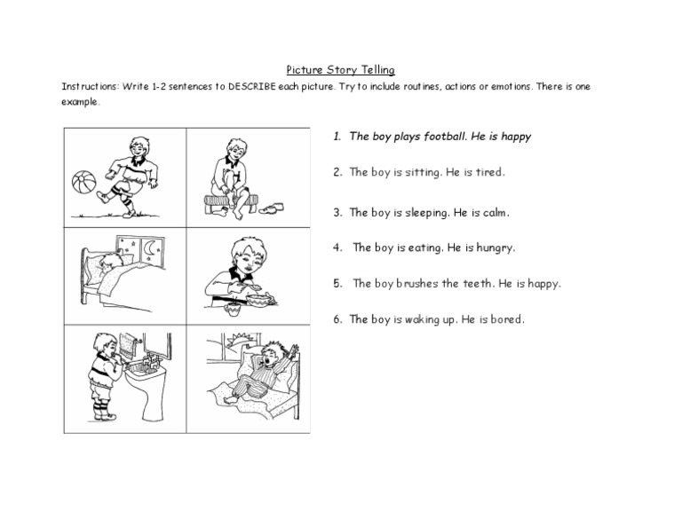 Picture Story Telling | PDF