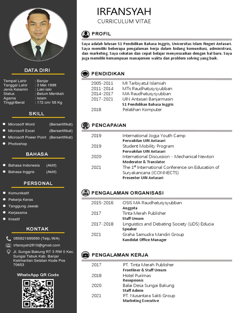 CV Id Express - Irfansyah | PDF