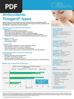 CRODA's PDS Crodafos CES | PDF | Emulsion | Sunscreen